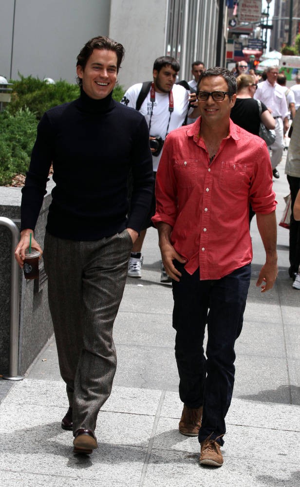 Filming (7/3/13) - 005 - Matt Bomer Fan.com Image Gallery