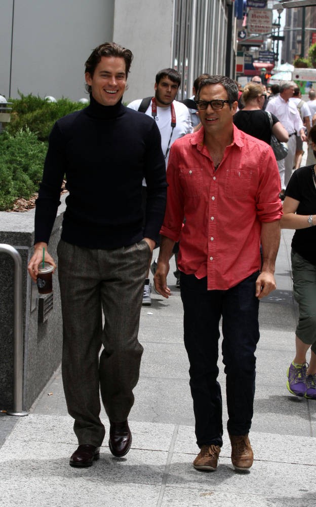 Filming (7/3/13) - 006 - Matt Bomer Fan.com Image Gallery