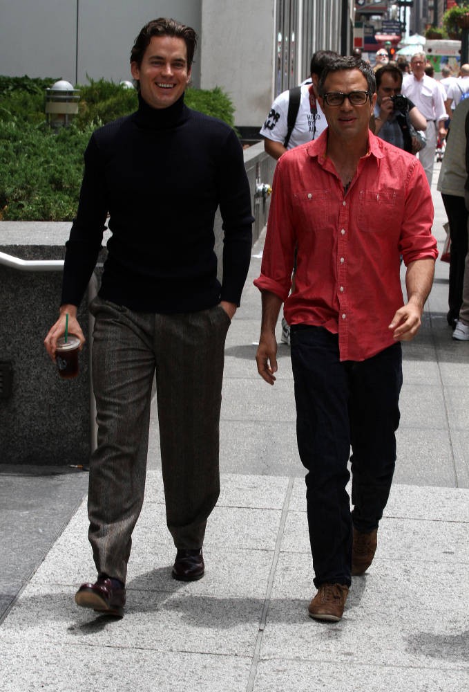 Filming (7/3/13) - 009 - Matt Bomer Fan.com Image Gallery