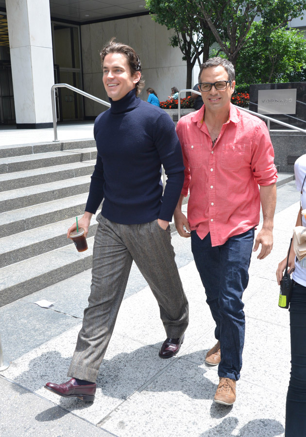 Filming (7/3/13) - 035 - Matt Bomer Fan.com Image Gallery